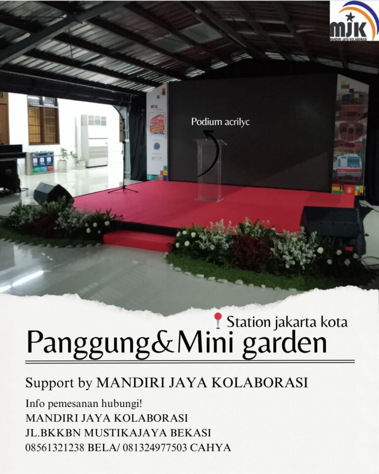 Sewa Panggung Dan Mini Garden Jakarta - MANDIRI MULTIEVENT